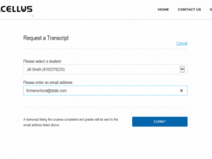 Tutorial – Requesting an Official Transcript | Acellus Academy