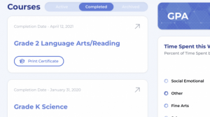Tutorial – Viewing Completed Courses | Acellus Academy