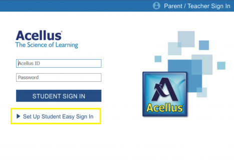 Tutorial – Set Up a Student Easy Sign-In | Acellus Academy