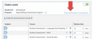 Tutorial – Verification of Enrollment | Acellus Academy